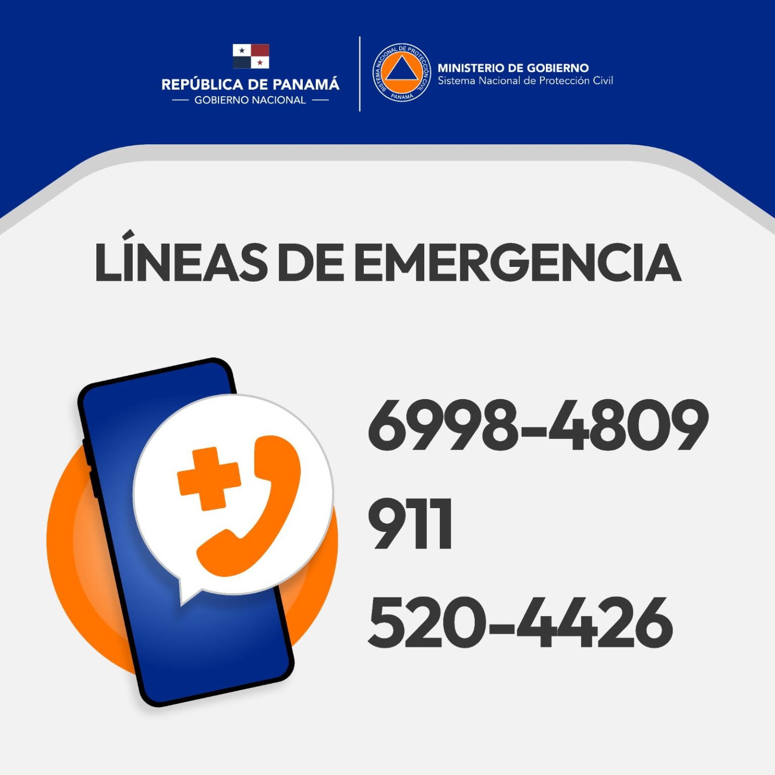 Sistema Nacional de Protección Civil - Sinaproc